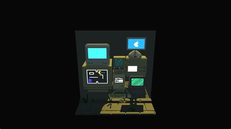 Old Apple Mac Computers 3d Model By Kosmitka Ogoniasta [8ef7fce] Sketchfab