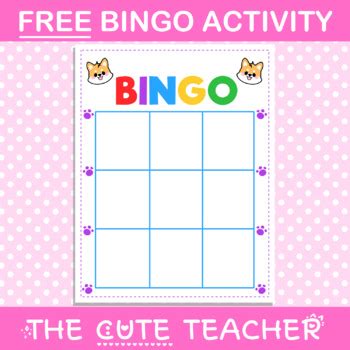 Free Printable And Virtual 3x3 Bingo Templates Bingo 60 Off