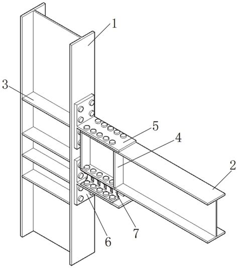 一种梁柱耗能节点