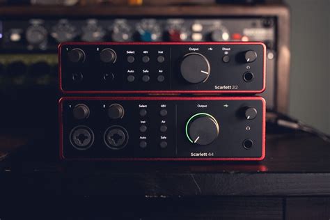 Focusrite Scarlett 2i2 And 4i4 4th Gen Le Test Complet