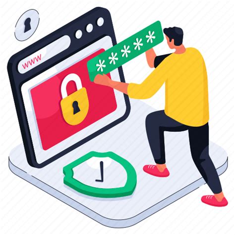 Webpage Security Web Secure Website Protection Icon Download On