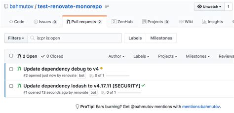 Automatic Updates Of Dependencies · Issue 2644 · Cypress Iocypress · Github