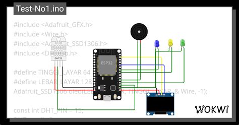 Test No1 Ino Wokwi ESP32 STM32 Arduino Simulator