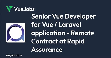 vue js jobs the 1 vue js job board on linkedin senior vue developer for vue laravel