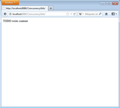Java EE Using Concurrency Utilities In Asynchronous Servlets