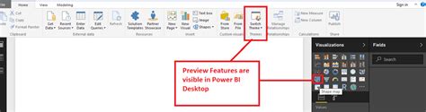 How To Enable Power BI Preview Features For Report Development In Power
