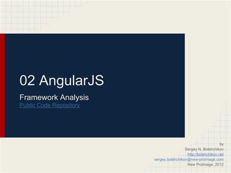 Angularjs Basics With Example Ppt