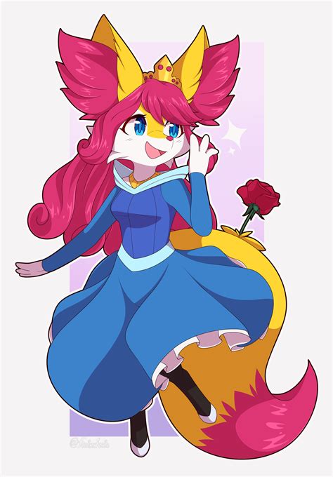 Comm Princess Hana The Braixen Beauty By Princesshanabraixen On