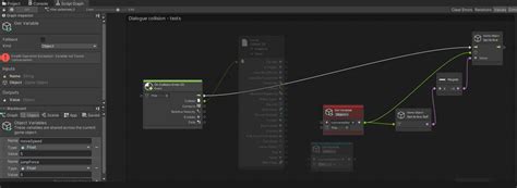 visual scripting dialogue upon collision help r unity2d