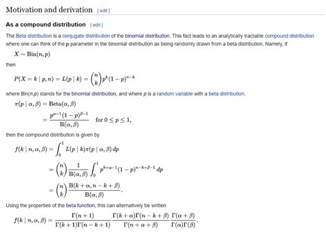 What Is Beta Binomial Function In Statistics Jay Huang Medium