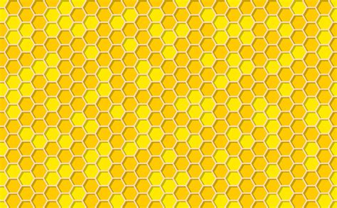 벌집 배경입니다 벌집 원활한 패턴입니다 평면 기하학적 질감 기호의 벡터 그림입니다 육각형 육각형 래스터 기호 또는 모자이크 셀 아이콘입니다 꿀벌 하이브 황금 오렌지 노란색