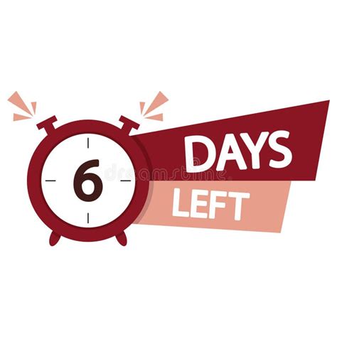 Countdown Timer Icon Vector Clock Symbol Two Days To Go 2 Days To Go Stock Vector