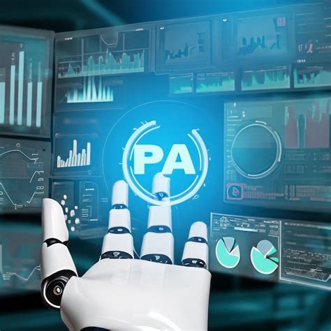 Premium Ai Image Robotic Rpa Big Data Analysis Automation Trading