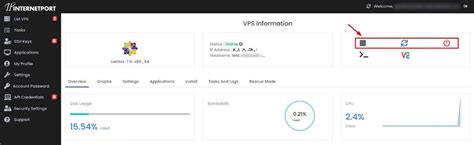 how to start stop or restart vps from launchpad dashboard