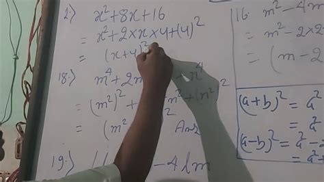 Class 8 Math Factorization Part 3 Youtube