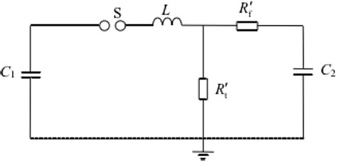 Equivalent Circuit Of Lightning Impulse Voltage Download Scientific Diagram