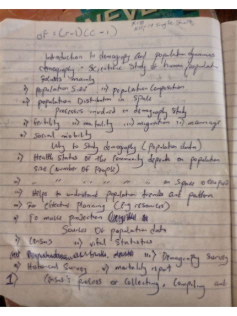 Biostatistics Demography 300 Pdf