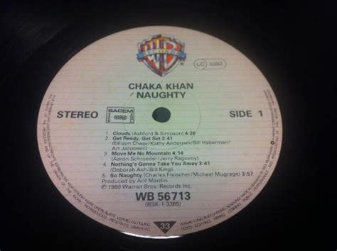 Chaka Khan Naughty Vinyl Discogs