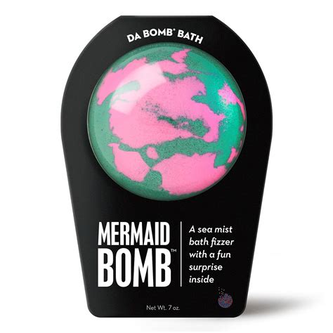 Da Bomb Bath Mermaid Bath Bomb Sea Mist Fragrance