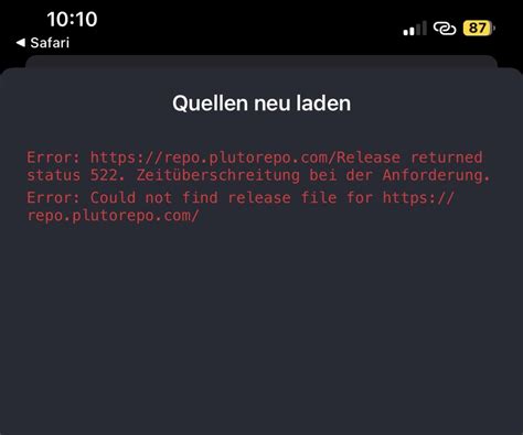 Cannot Add Repos To Sileo Error 522 Rjailbreak