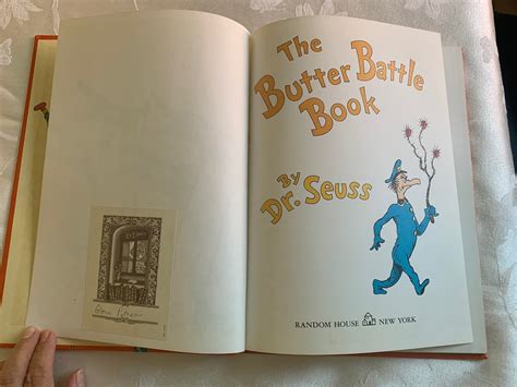 Dr Seuss‘ Butter Battle Book The Butter Battle Book Summary Mrqo