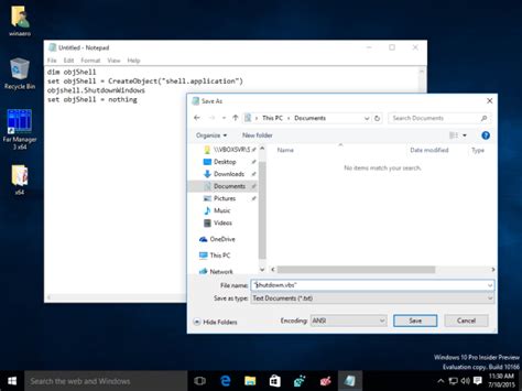 Create A Shut Down Windows Dialog Shortcut In Windows 10