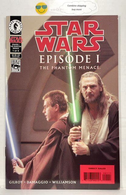Star Wars Episode I The Phantom Menace 1 1999 Cgc Worthy 98 Comic Books Modern Age