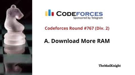 Download More Ram Codeforces Solution Codeforces Round767 Div2 Youtube