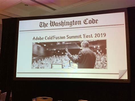 Adobe Coldfusion Summit East 2019 Full Report Coldfusion