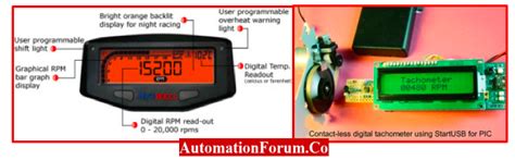 Tachometer Working Principle And Types