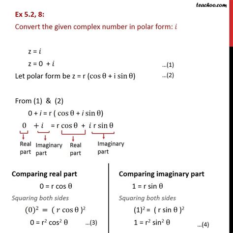 Question Convert In Polar Form I Chapter Class