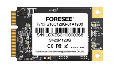 FORESEE SATA SSD 64GB with 176-Layer 3D TLC Flash | Longsys