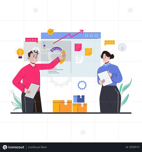 Team Doing Business Analysis Animation Free Download Business