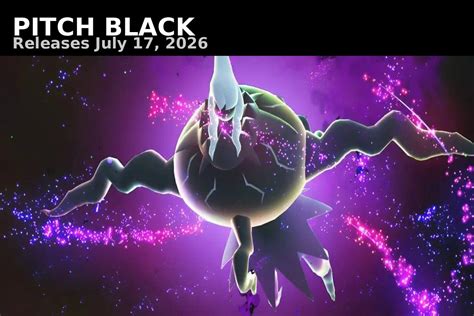 Pokémon Tcg Pitch Black Set 2026 Cards Mega Darkrai Ex And Release Date