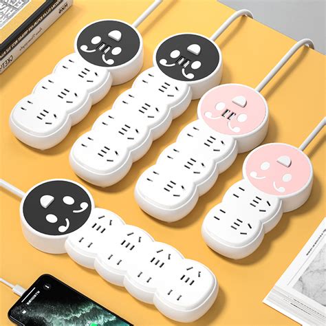 多功能usb插排插座接线板拖插线板带线多孔家用电源插板学生宿舍