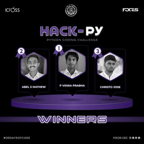 Foces Cec On Linkedin 30daysofcode