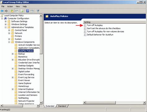 How To Disable AutoPlay And Autorun Features In Windows Vista XP Server