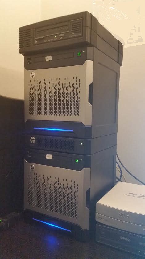 Voina Blog A Tech Warriors Blog Backup Setup For Two Hp Microserver Gen8 Nas Servers