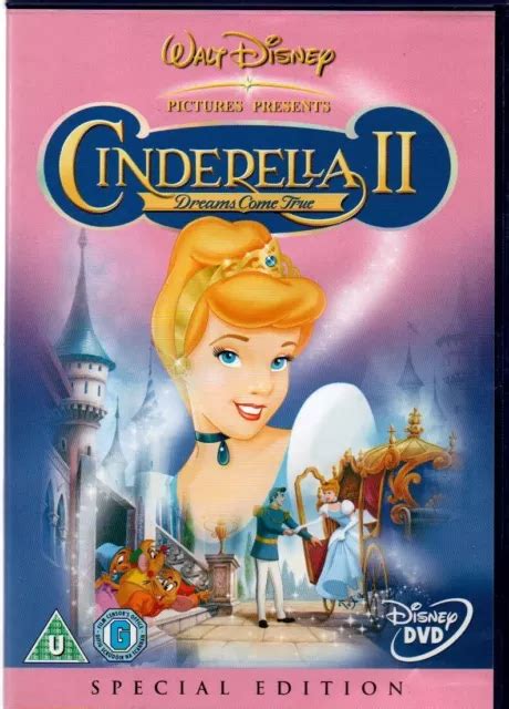 Cinderella Ii Dreams Come True Disney Dvd Picclick Uk