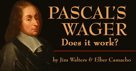 Pascals Wager Does It Work Adventist Today