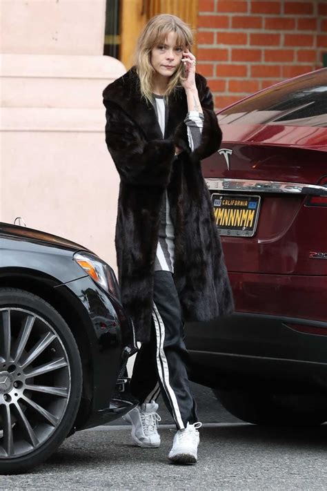 Jaime King Wears A Fur Coat Out In Beverly Hills 03162018 Lacelebsco