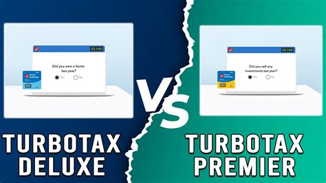 Turbotax Deluxe Vs Premier Which Edition Suits You Best Which Version Should You Use Youtube