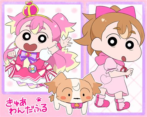 Kona Ooo Cure Wonderful Inukai Komugi Inukai Komugi Dog Crayon