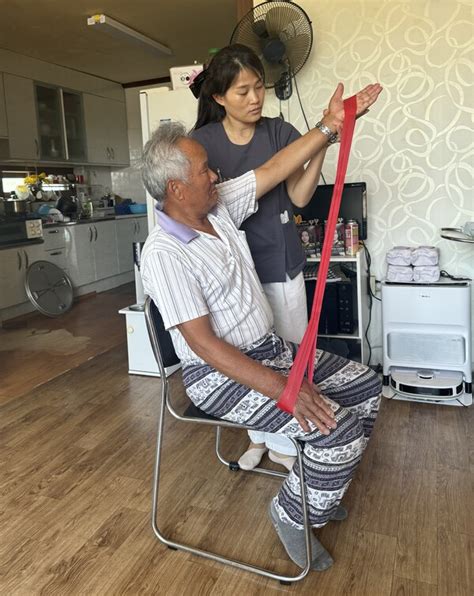 함평군보건소 찾아가는 방문재활 서비스 확대 운영