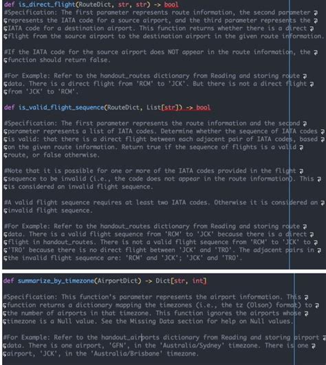 Solved Def Isdirectflightroutedict ﻿str ﻿str →