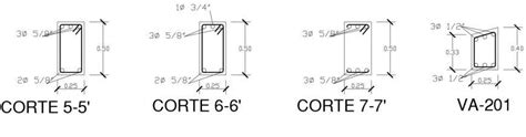 Drawings Details Of Rcc Structure Blocks 2d View Autocad Software File