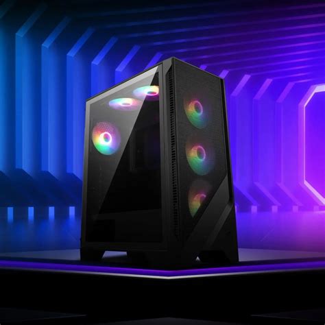 Jual Msi Mag Forge A Airflow Mid Tower Pc Case Casing Gaming Chassis