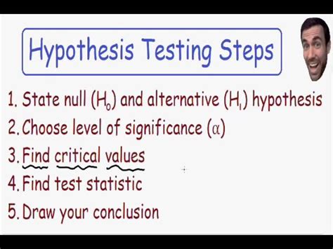 One Tailed T Test Hypothesis Testing Explained Schooltube