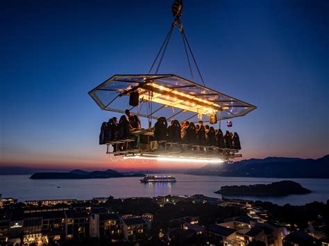 Dinner In The Sky Dubrovnik Dubrovnik