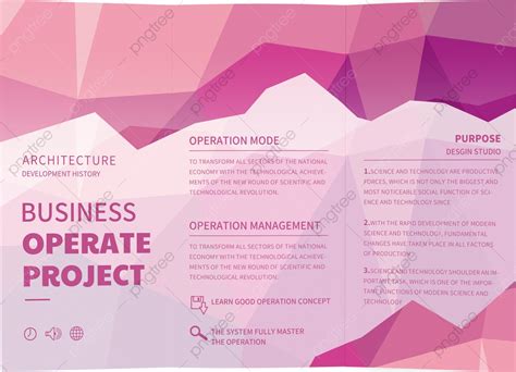 레드 하이 엔드 로우 폴리 스타일 비즈니스 3 페이지 전단지 템플릿 Psd 다운로드 디자인 자료 다운로드